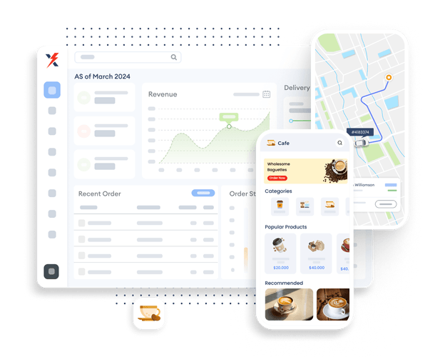 Ordering & Delivery Software for Cafe & Coffee Shops